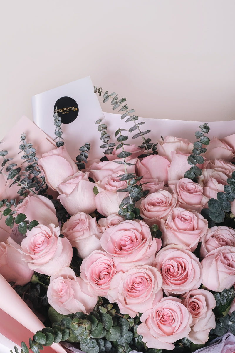 Sincerity - Pink Ecuadorian Roses – La Fleurette Manila